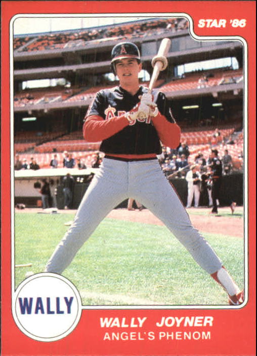 1986 Star Joyner Red #NNO Wally Joyner Angels C18147 - NM-MT