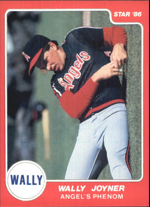 1986 Star Joyner Red #NNO Wally Joyner Angels C17980 - NM-MT