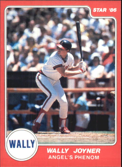 1986 Star Joyner Red #NNO Wally Joyner Angels C17997 - NM-MT