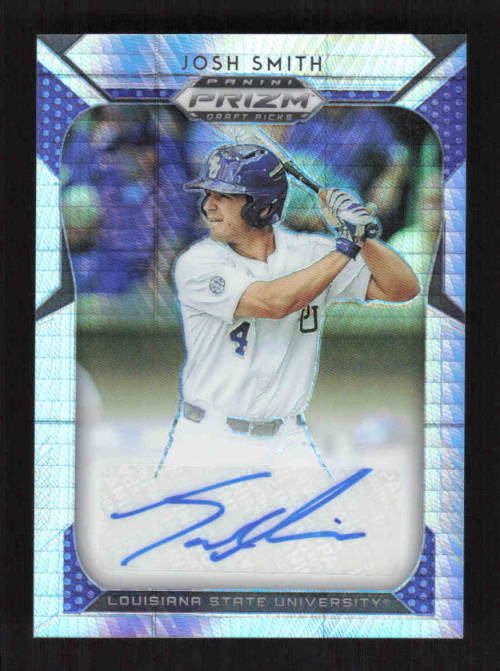 2019 Panini Prizm Draft Picks Autographs Prizms Hyper #81 Josh Smith/75 ...