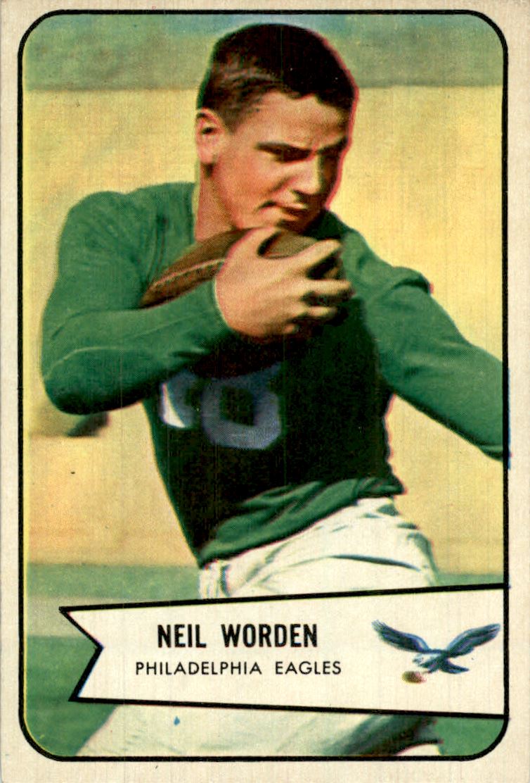 1954 Bowman #120 Neil Worden RC - EX-MT