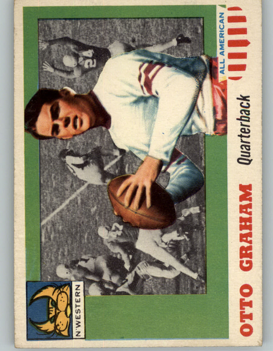 1955 Topps All American #12 Otto Graham - EX - Card Shack | Beckett ...