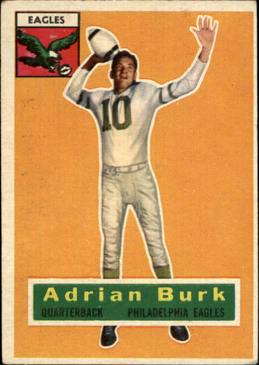 1956 Topps #52 Adrian Burk - VG-EX