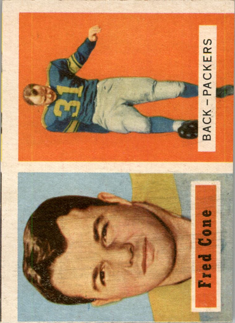 1957 Topps #107 Fred Cone DP - VG