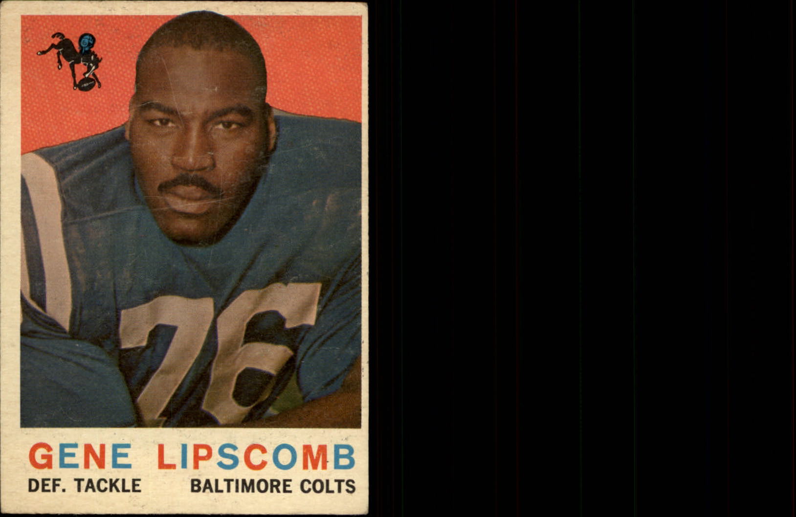 1959 Topps #36 Gene Lipscomb RC - VG-EX