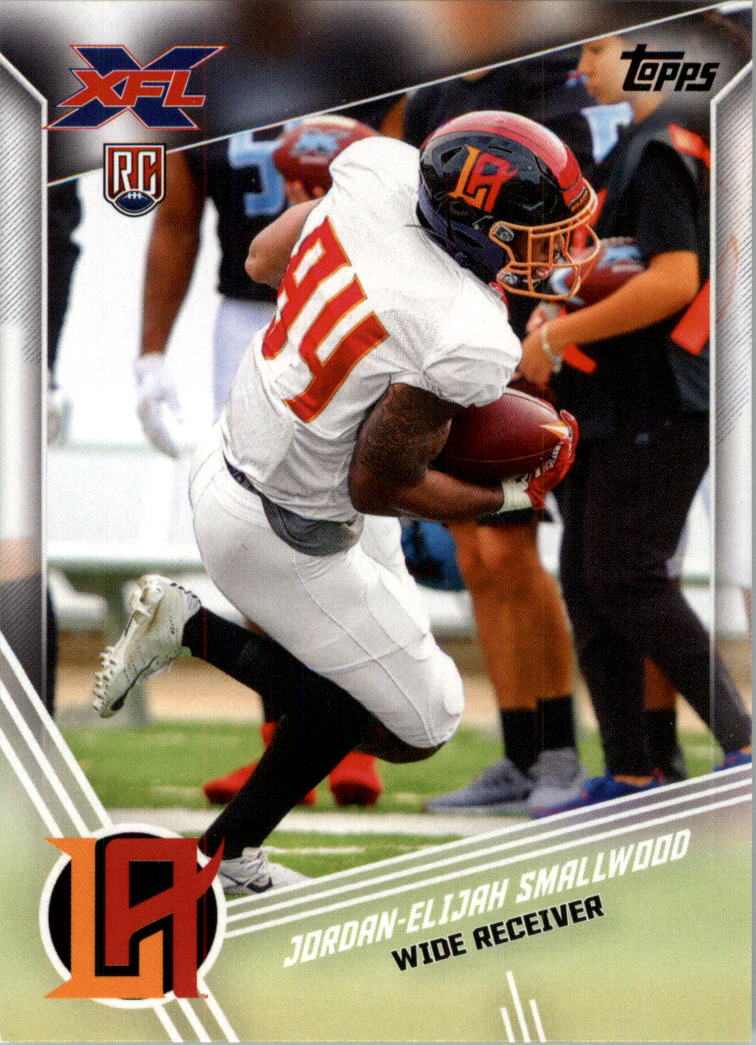 2020 Topps XFL #50 Jordan-Elijah Smallwood - NM-MT