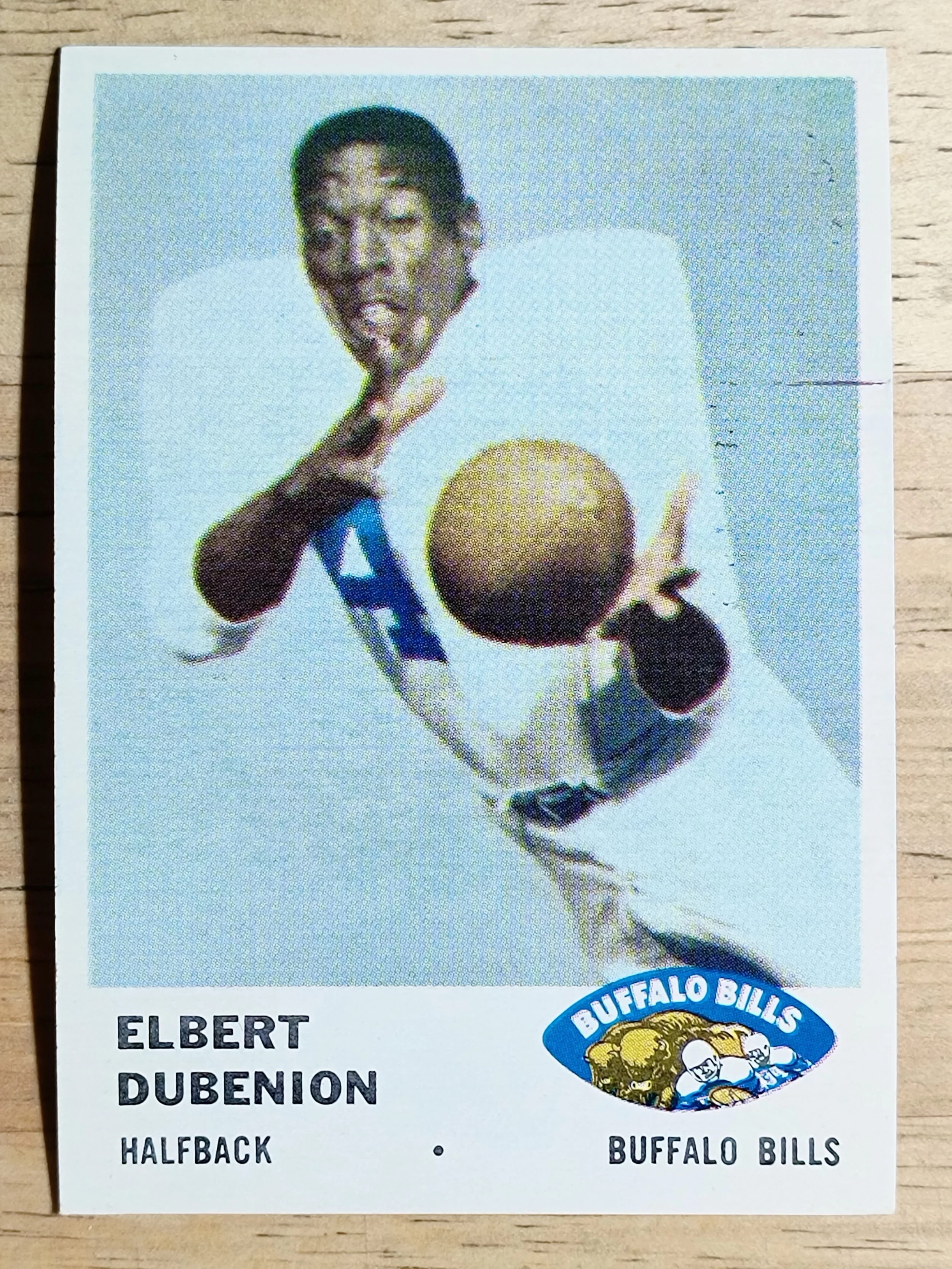 1961 Fleer #136 Elbert Dubenion - EX-MT