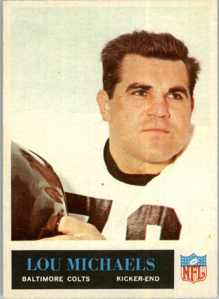 1965 Philadelphia #7 Lou Michaels - NM