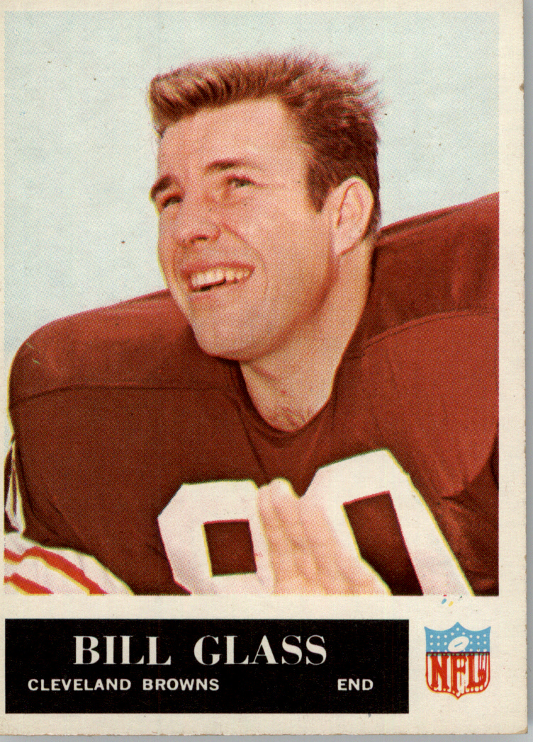 1965 Philadelphia #33 Bill Glass - EX - Card Shack | Beckett Marketplace