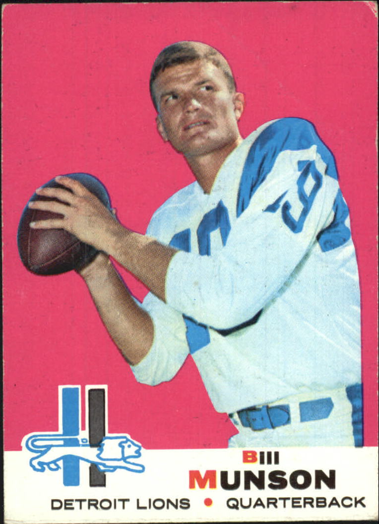 1969 Topps #11 Bill Munson - VG