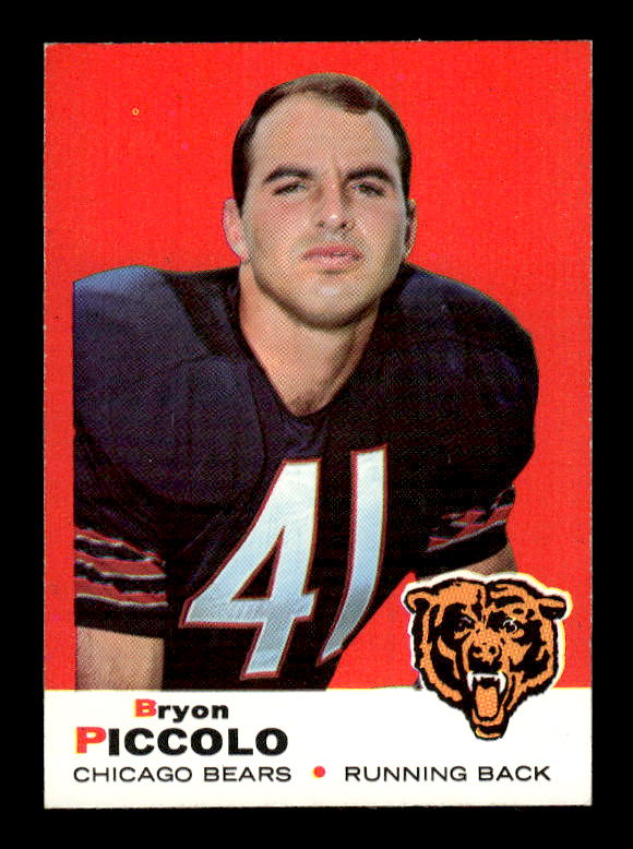 1969 Topps #26 Brian Piccolo UER RC - Ex+