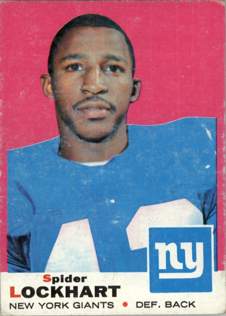 1969 Topps #37 Spider Lockhart - VG