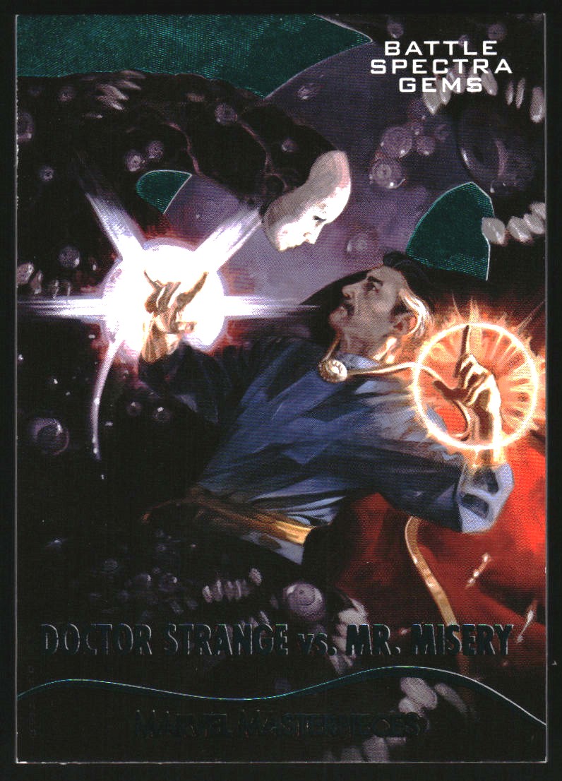 2020 Upper Deck Marvel Masterpieces Battle Spectra Gems #BS15 Doctor ...