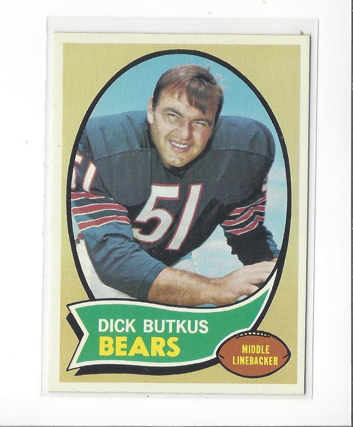 1970 Topps #190 Dick Butkus - NM