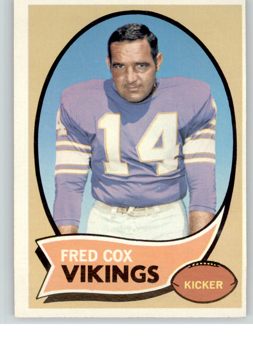1970 Topps #238 Fred Cox - EX-MT - Card Shack | Beckett Marketplace