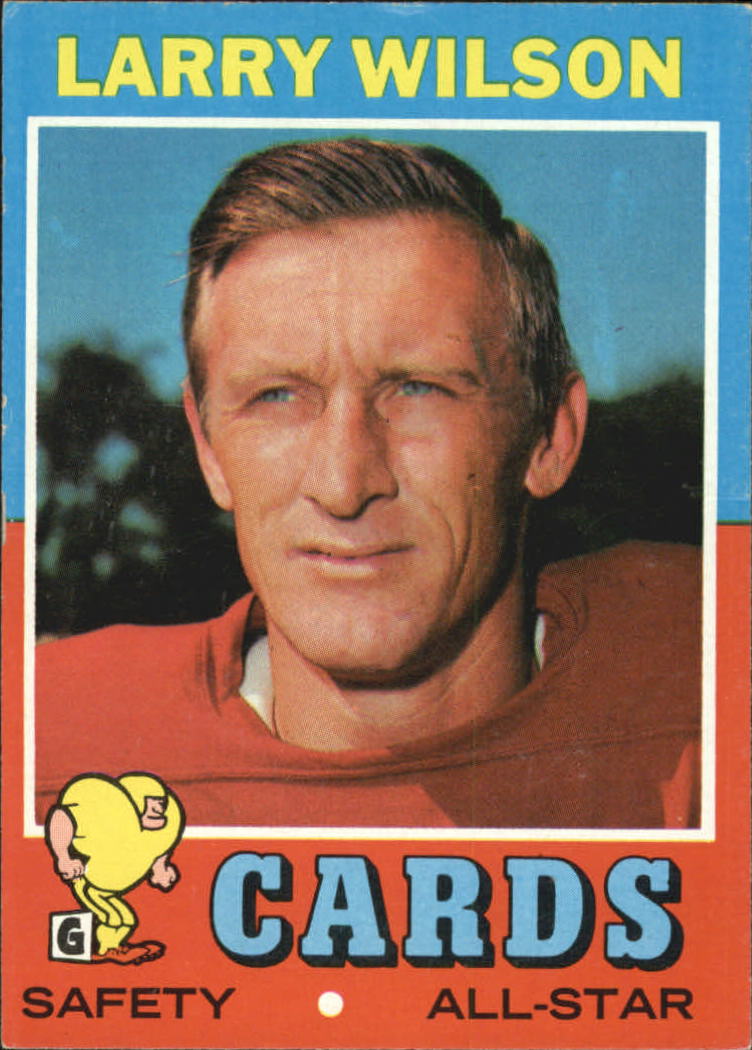 1971 Topps #20 Larry Wilson - EX
