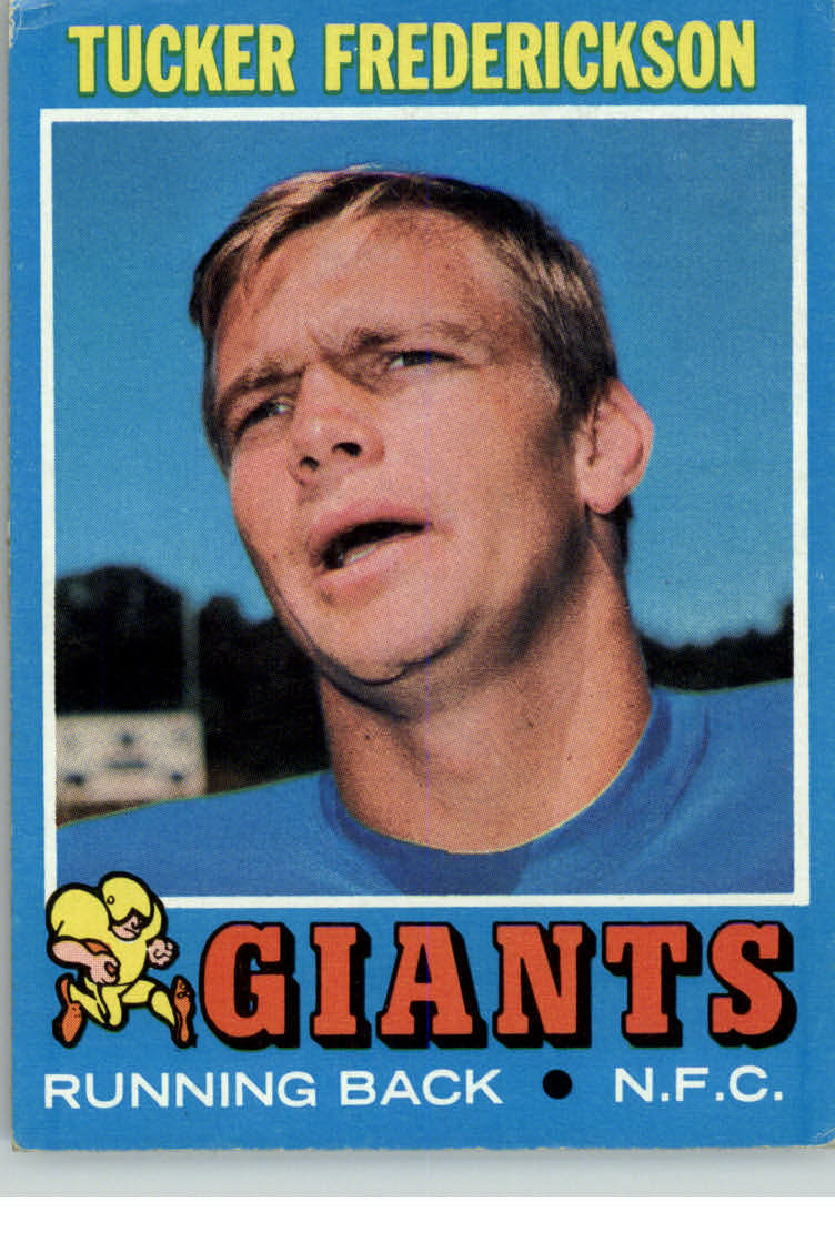 1971 Topps #101 Tucker Frederickson - VG - Card Shack | Beckett Marketplace