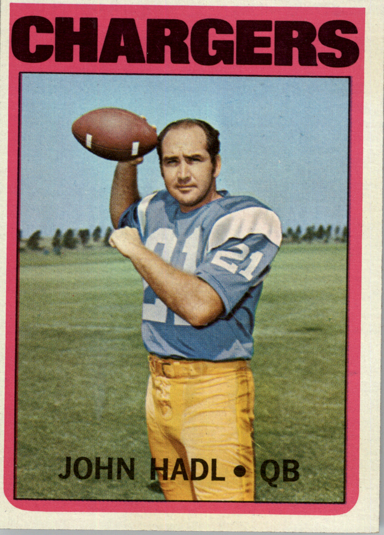 1972 Topps #15 John Hadl - NM