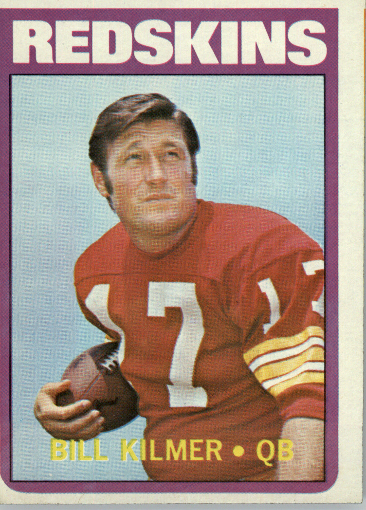 1972 Topps #18 Billy Kilmer - VG-EX