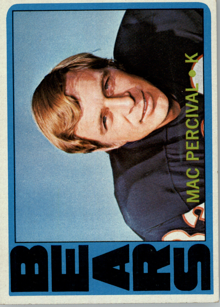 1972 Topps #41 Mac Percival - NM