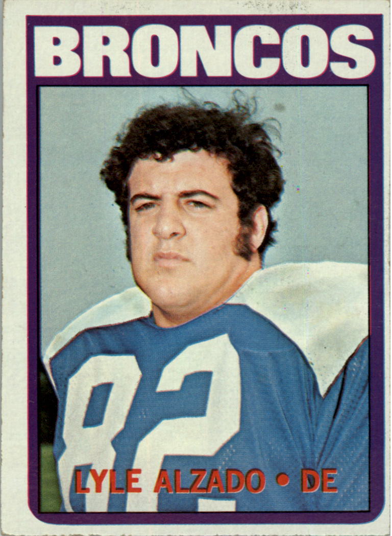 1972 Topps #106 Lyle Alzado RC - VG-EX