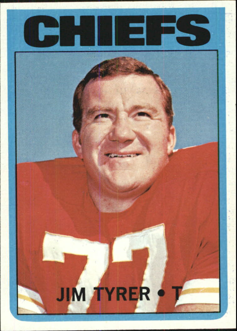 1972 Topps #111 Jim Tyrer - NM - Burbank Sportscards | Beckett Marketplace