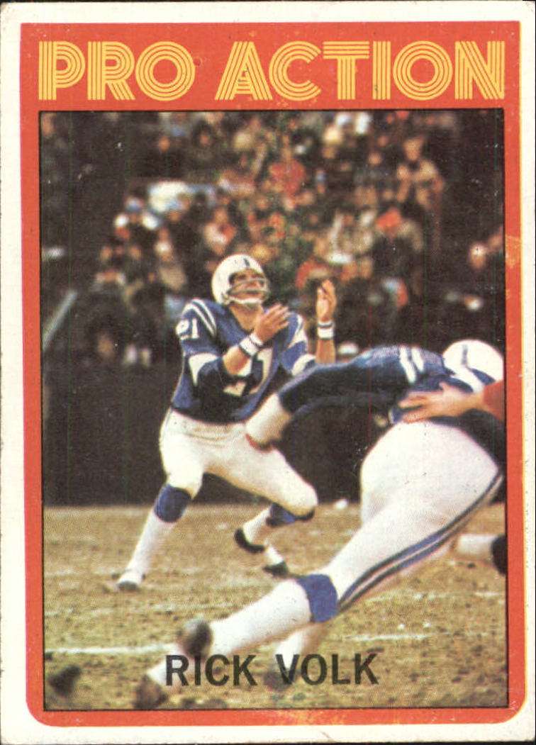 1972 Topps #125 Rick Volk IA - VG