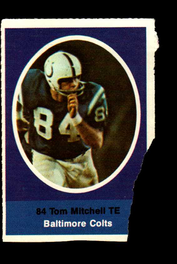 1972 Sunoco Stamps #31 Tom Mitchell - GOOD - The Dugout Sportscards ...