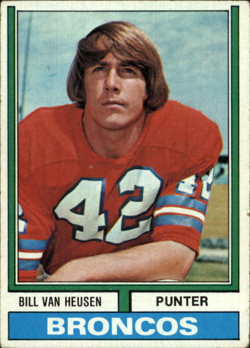 1974 Topps #192 Bill Van Heusen - EX - Burbank Sportscards | Beckett ...