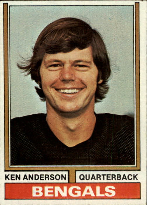 1974 Topps #401 Ken Anderson - EX-MT - Burbank Sportscards | Beckett ...