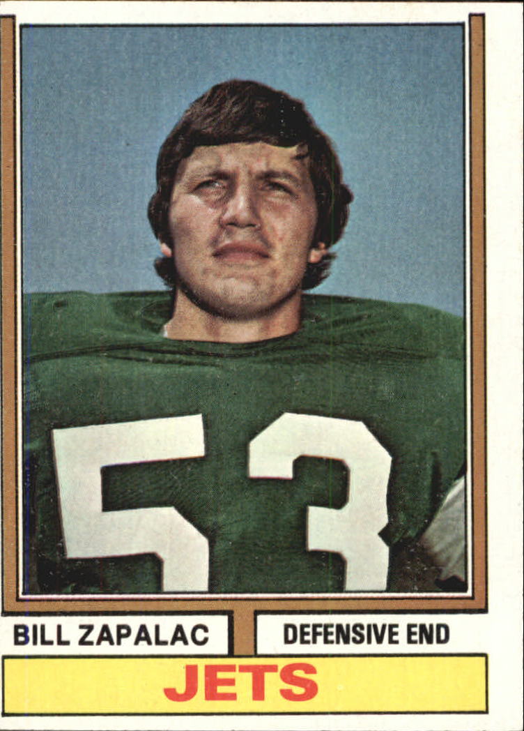1974 Topps #415 Bill Zapalac RC - EX