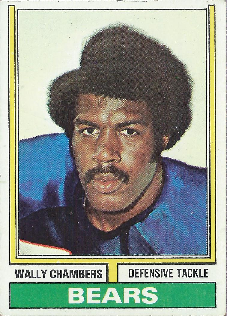 1974 Topps #474 Wally Chambers RC - VG-EX - AU Sports Memorabilia Inc ...