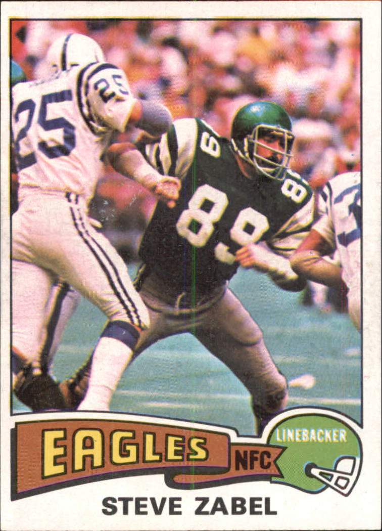 1975 Topps #28 Steve Zabel - EX-MT - Burbank Sportscards | Beckett ...