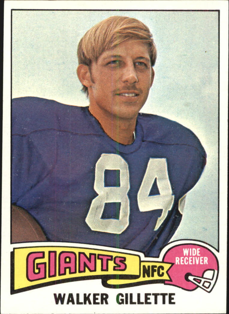 1975 Topps #336 Walker Gillette - NM