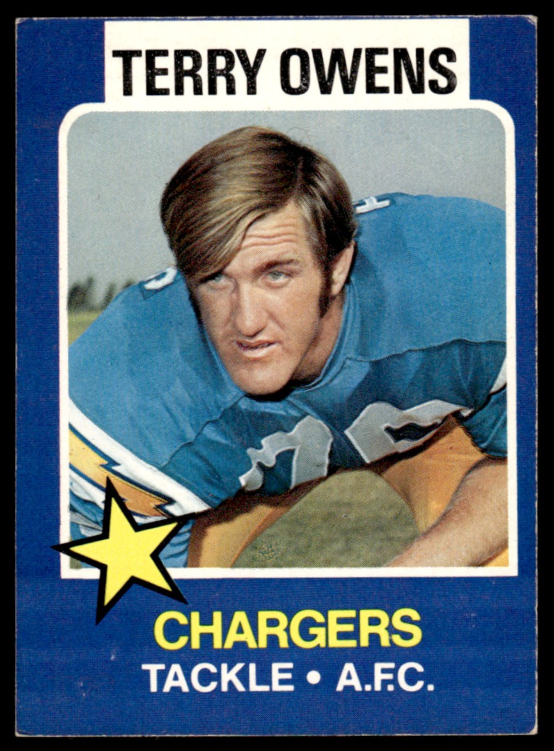 1975 Wonder Bread #10 Terry Owens - VG