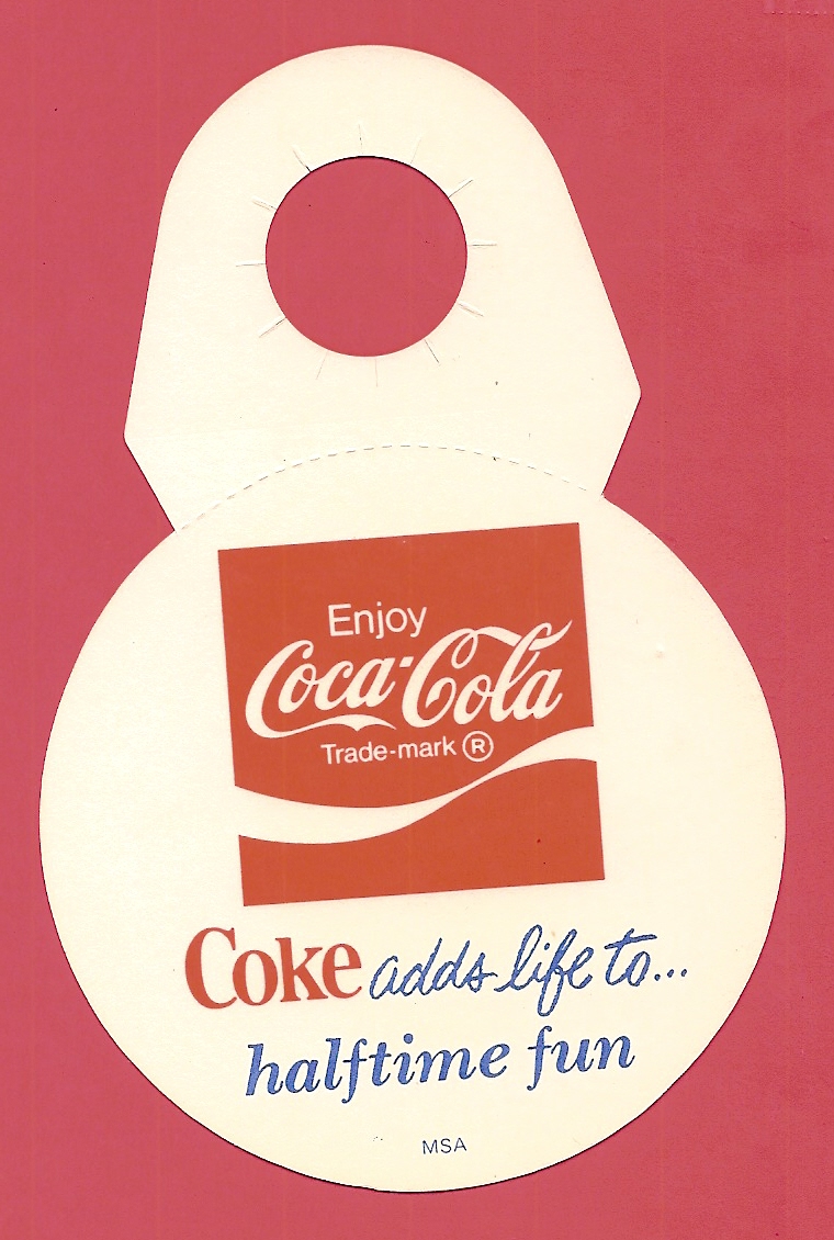 1976 Bears Coke Discs #6B Craig Clemons - w/hanger - NM-MT