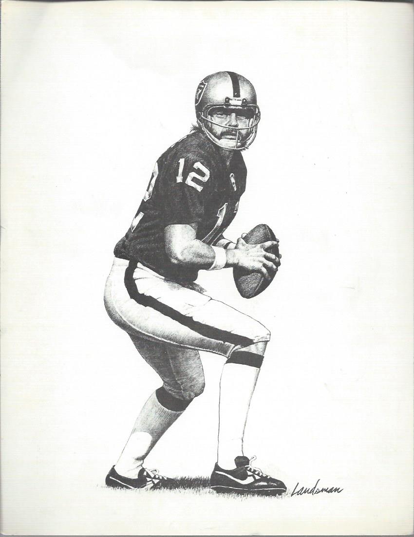 1976 Landsman Portraits #2 Ken Stabler - EX