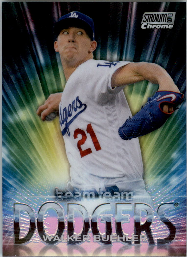 2020 Stadium Club Chrome Beam Team #BT18 Walker Buehler - NM-MT