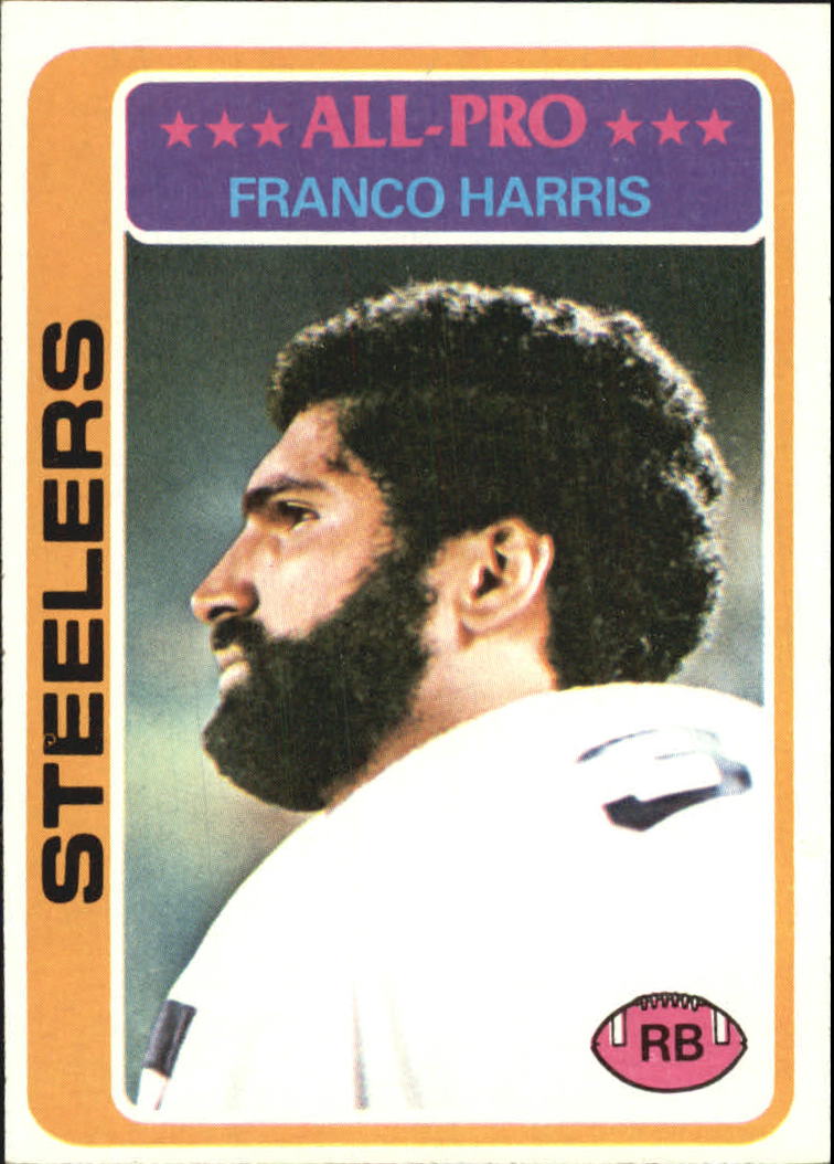 1978 Topps #500 Franco Harris AP - NM - Burbank Sportscards | Beckett ...