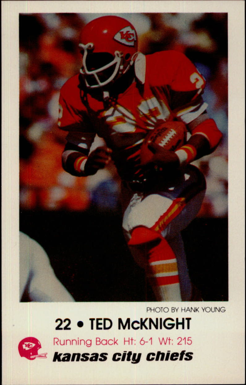 1979 Chiefs Police #22 Ted McKnight - NM-MT