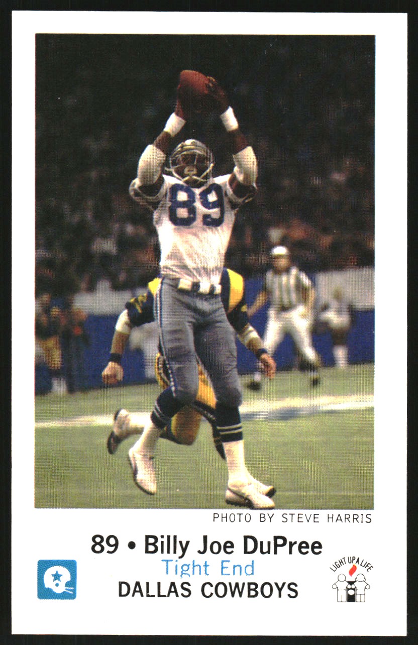 1979 Cowboys Police #89 Billy Joe DuPree - . Oversized. - EX-MT