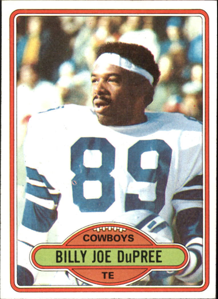 1980 Topps #455 Billy Joe DuPree - EX-MT