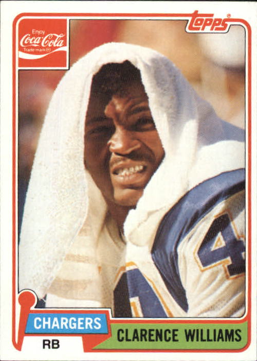 1981 Coke #65 Clarence Williams RB - NM-MT