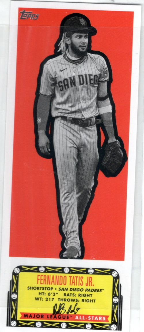 2021 Topps '51 All Star Box Toppers #51BT20 Fernando Tatis Jr. - - Tall ...