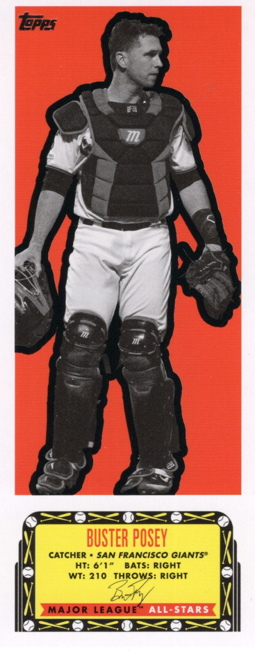 2021 Topps '51 All Star Box Toppers #51BT21 Buster Posey - - Tall Card ...