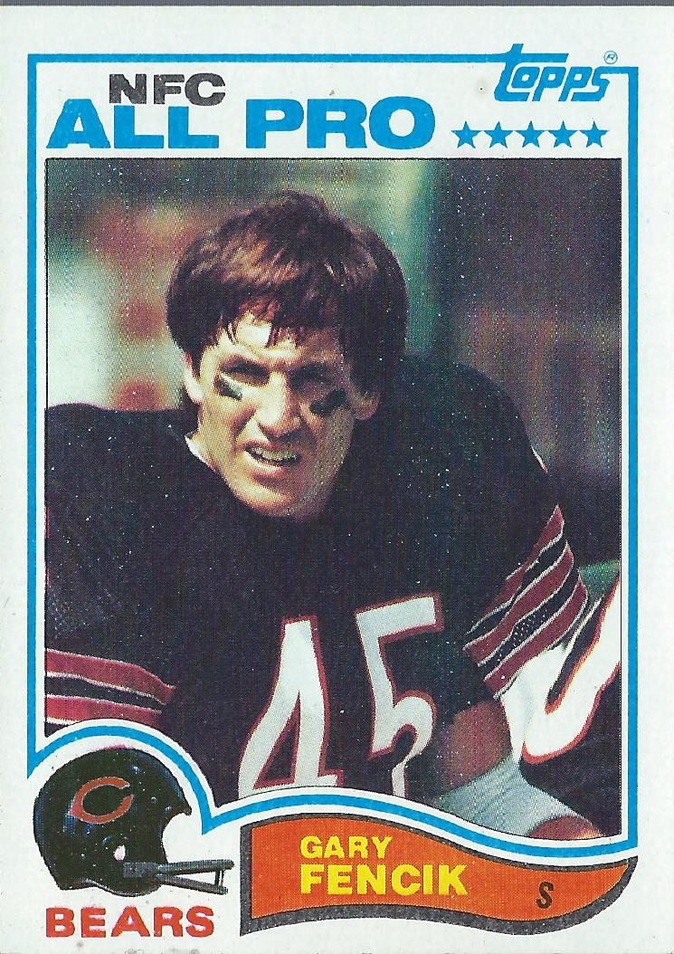 1982 Topps #296 Gary Fencik - NM-MT