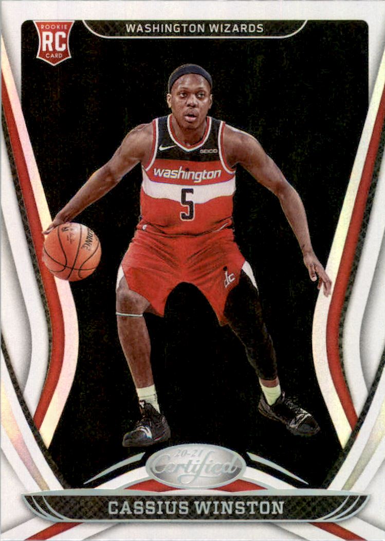 2020-21 Certified #153 Cassius Winston RC - NM-MT - Burbank Sportscards ...