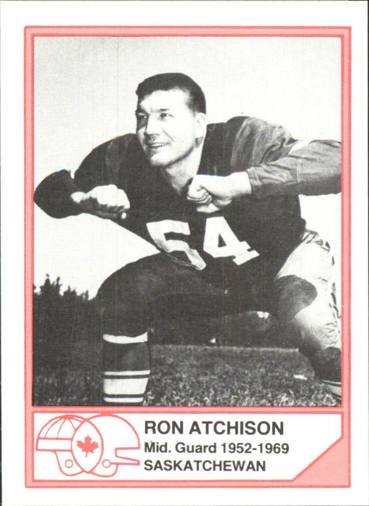 1983 JOGO Hall of Fame A #A22 Ron Atchison - NM-MT