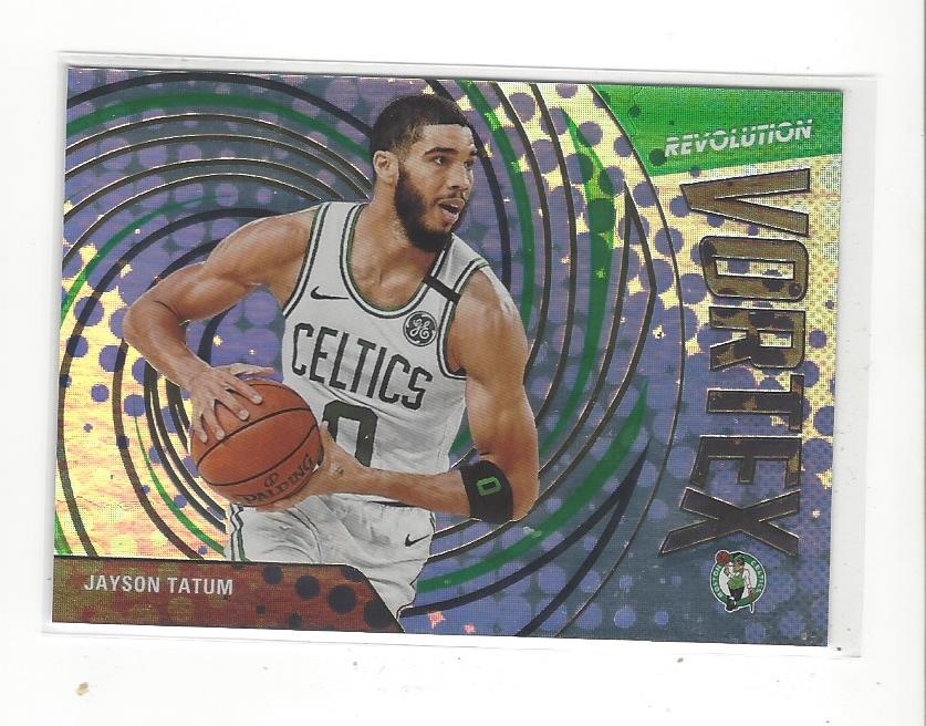 2020-21 Panini Revolution Vortex #19 Jayson Tatum - NM-MT