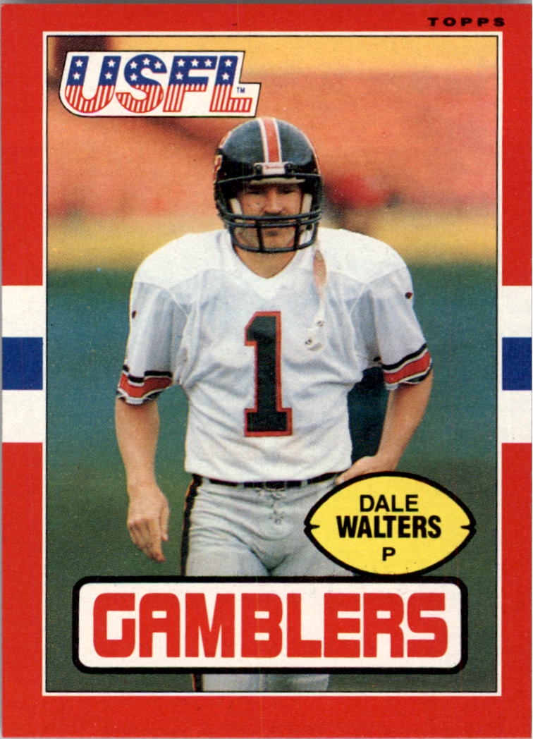 1985 Topps USFL #48 Dale Walters - NM-MT